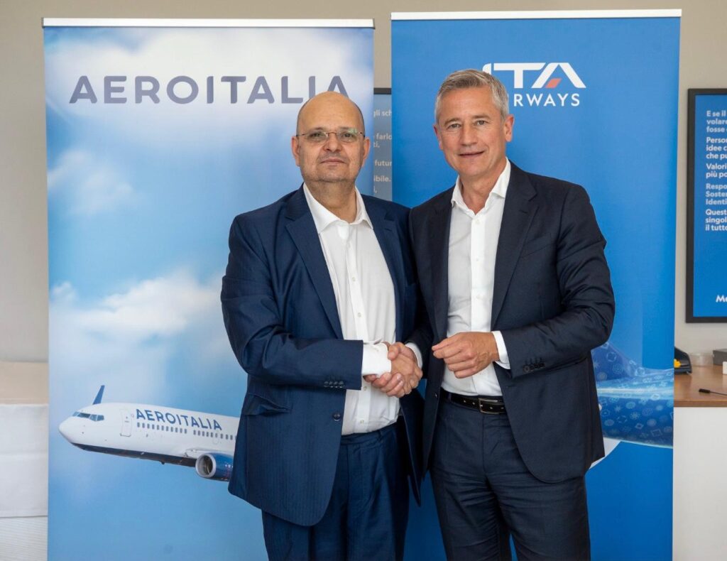 Pace fatta tra ITA Airways e Aeroitalia: al via accordi su voli e ...